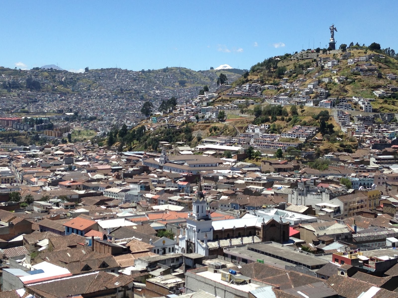 Mis lugares favoritos: QUITO. La ciudad en la mitad del Mundo.