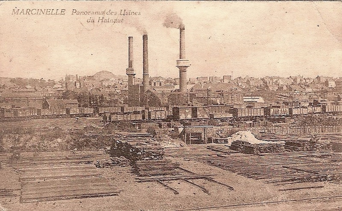 Charleroi - Pays noir: Marcinelle en cartes postale