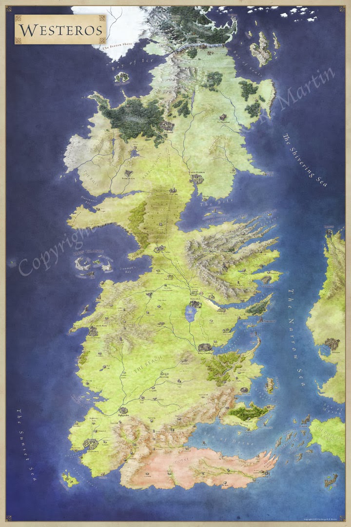 Nerdovore: More Maps of Westeros
