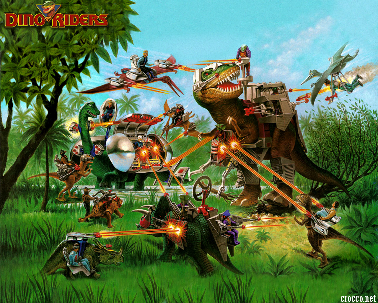 Baker's Log: A Quick Look at TV: DINO-RIDERS