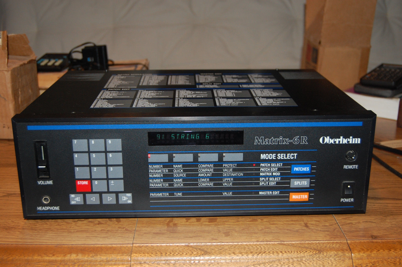 MATRIXSYNTH: Vintage OBERHEIM MATRIX-6R Professional Rack Analog ...