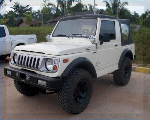 Modifikasi mobil katana terbaru ceper jimny 4x4 tahun 1989-90 gx long ...