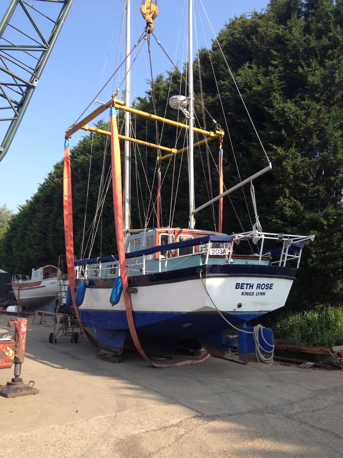UK Marine Surveyor based in Preveza Greece.: Steel Ketch built by ...