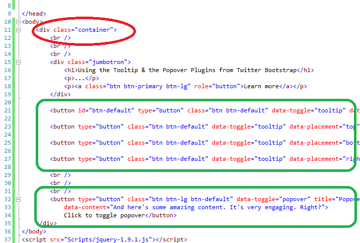 The Aspnet Mvc Club Step By Step How To Add Twitter Bootstrap Jquery Plugins To Aspnet Mvc