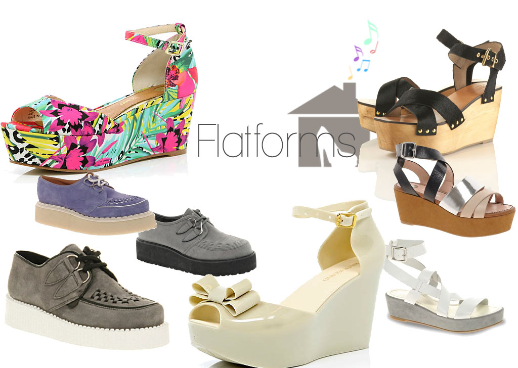 Tendencia: Flatforms - Blog da Jenny
