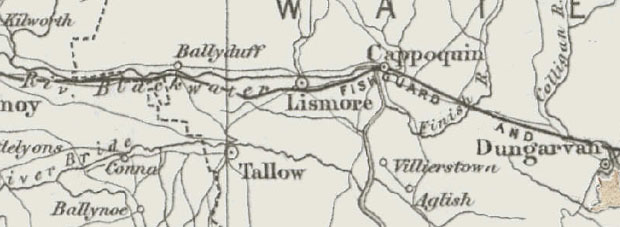 As for the section between Dungarvan and Fermoy, this has now been ...