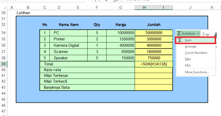 Cara Memahami Rumus Excel Dasar dengan Mudah - Quick Jobs 2024