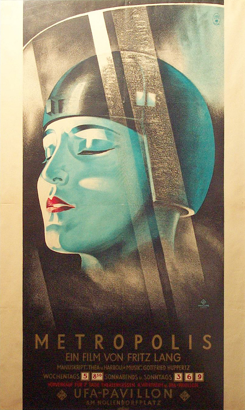 The Geeky Nerfherder: Movie Poster Art: Metropolis (1927)