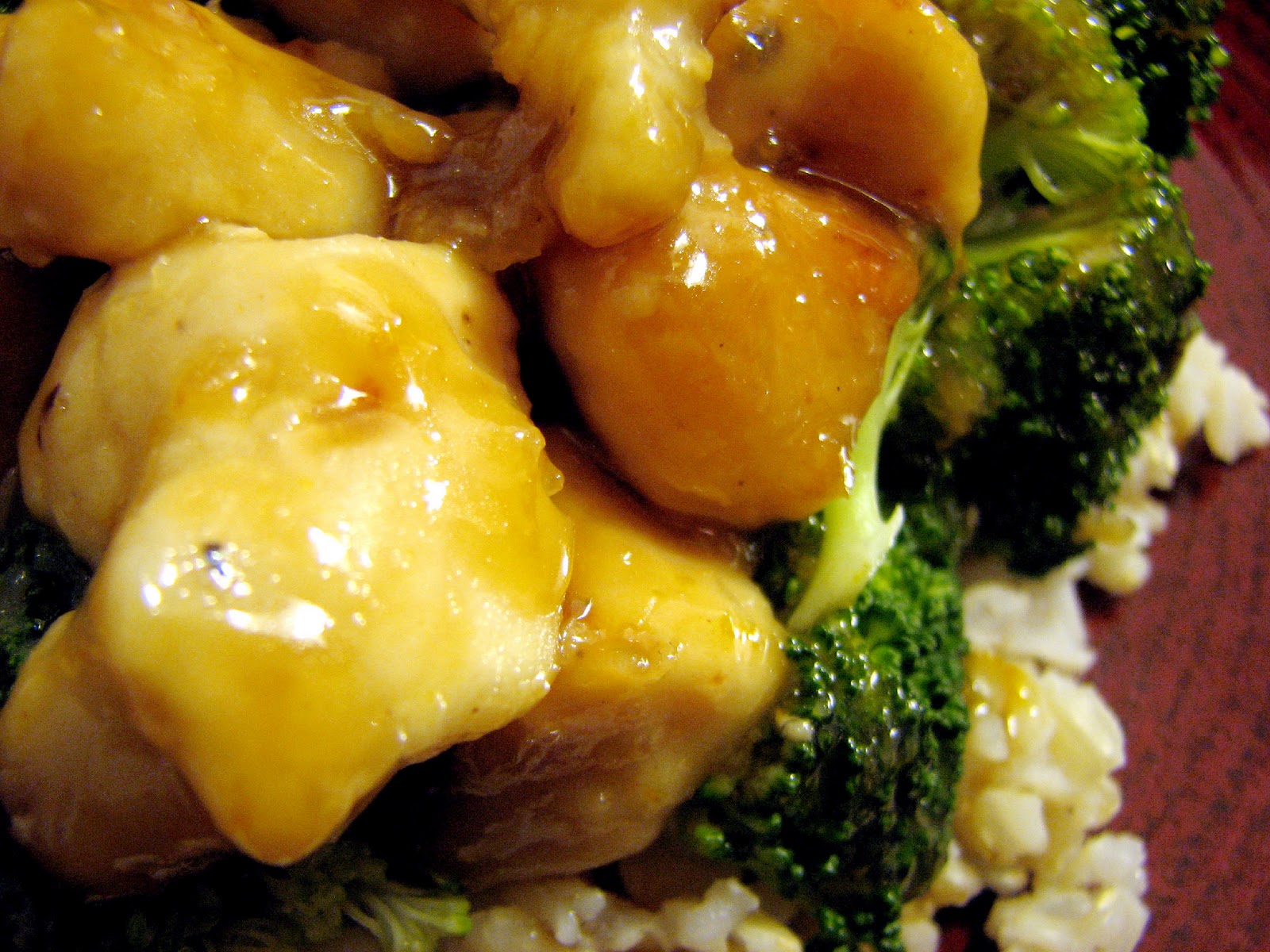 Ashleigh's Kitchen: Chinese Orange Chicken Lightened Up