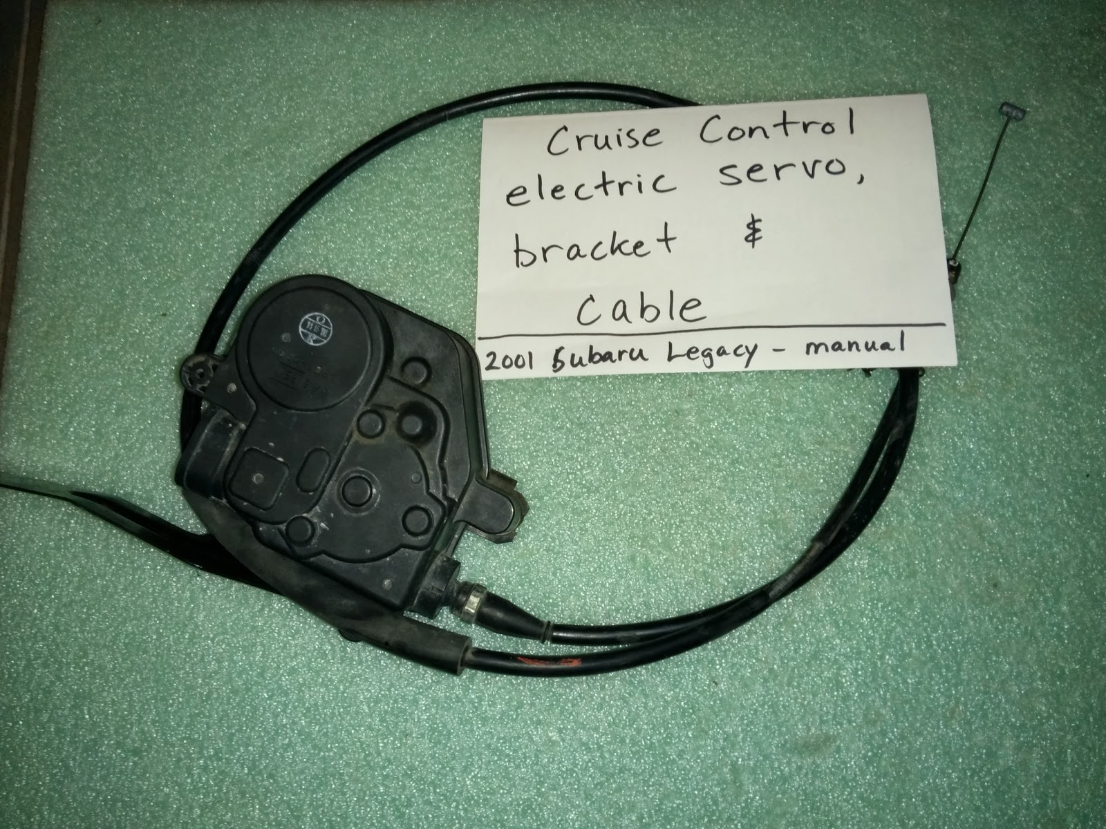 Love'n it out West-falia: Subaru/Vanagon - Cruise Control