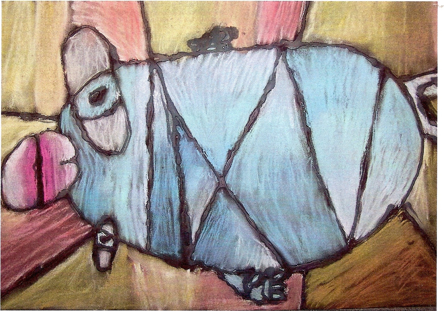 My Messy Art Room: 2nd and 3rd Picasso Cubist Animals