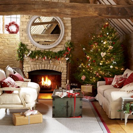 Modern Country Style: Christmas Cottage Tour