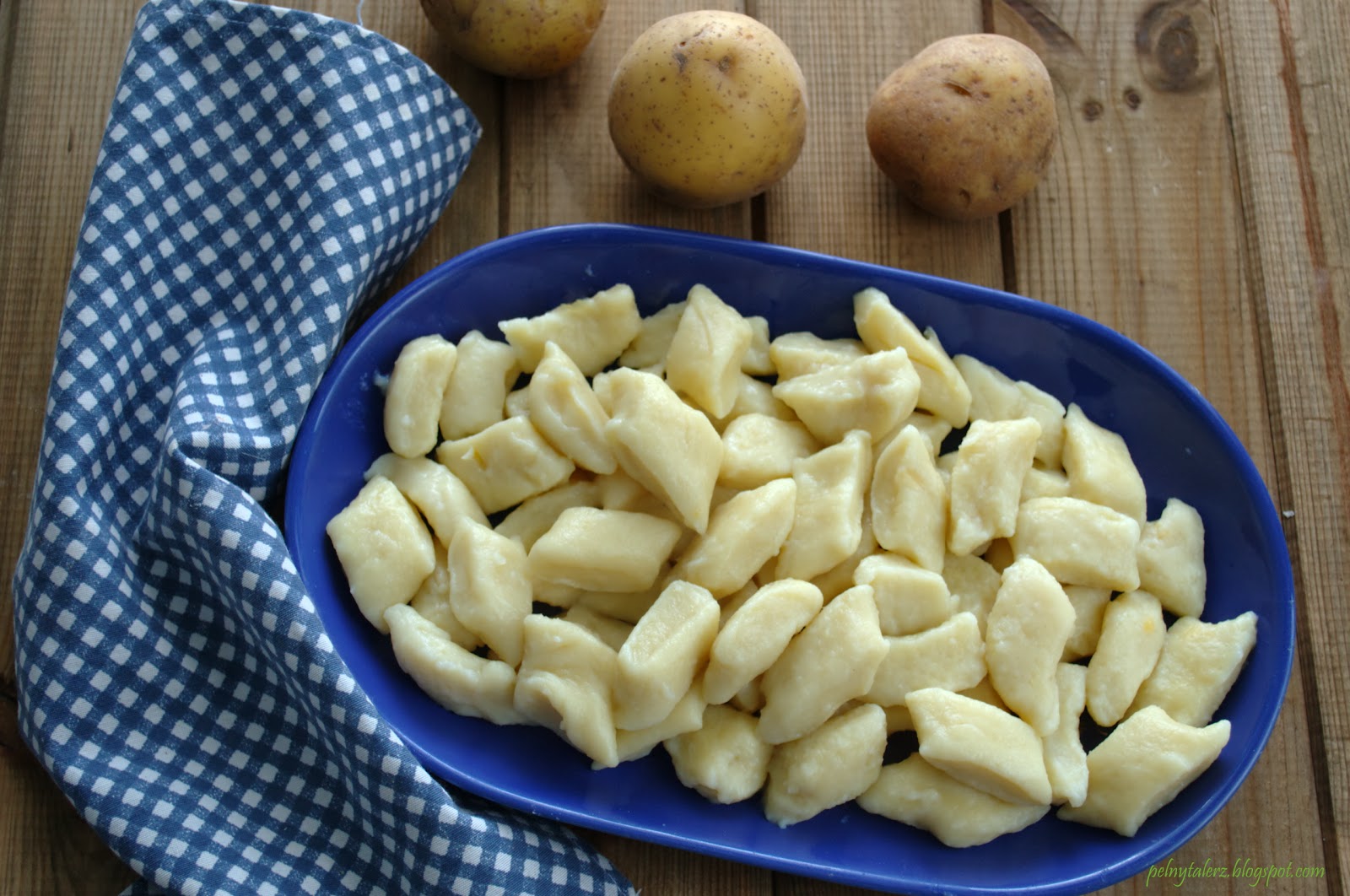 Kopytka ziemniaczane - przepis podstawowy