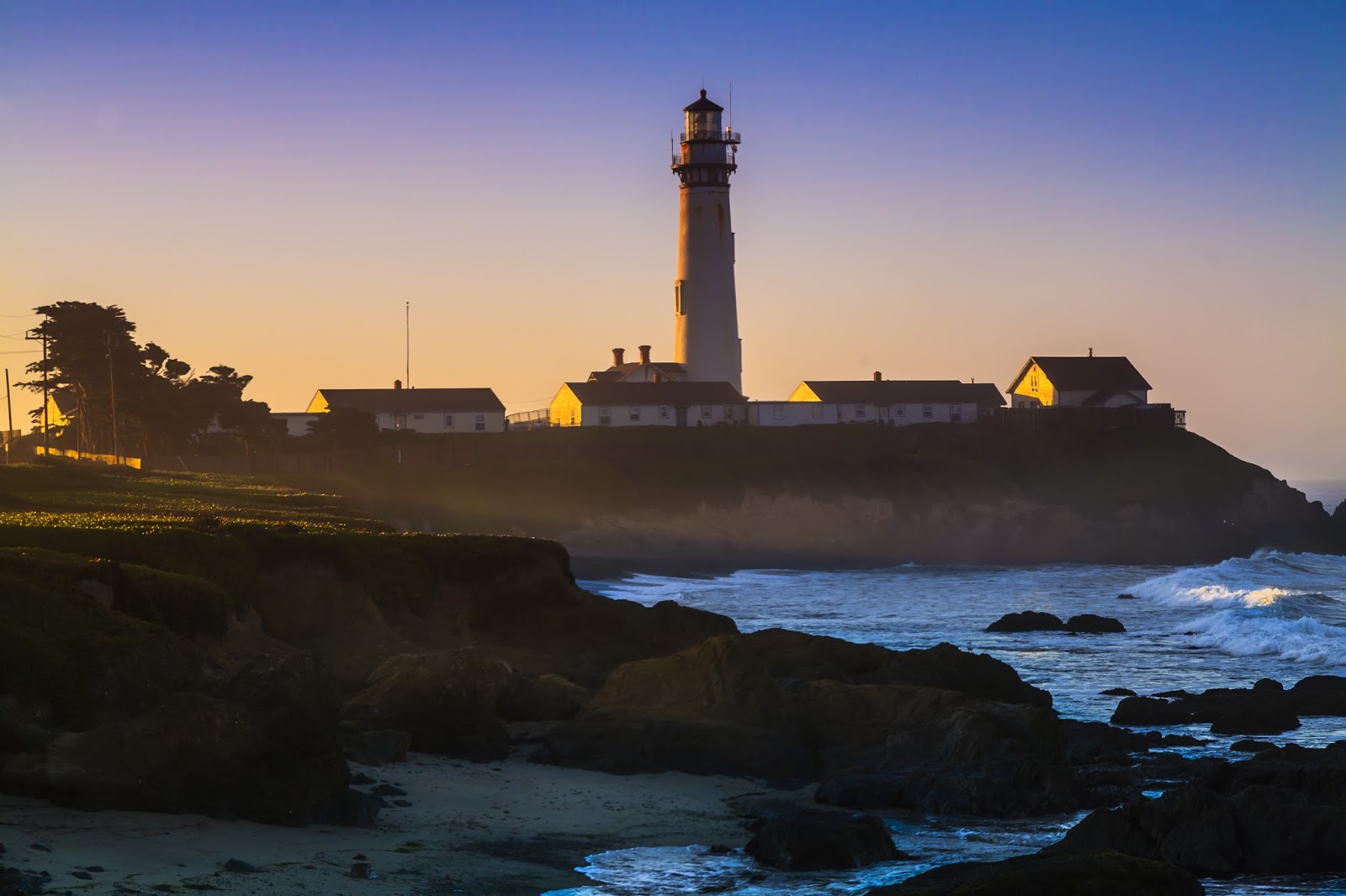 California's Majestic Lighthouse's: Pigeon Point,San Mateo Coast