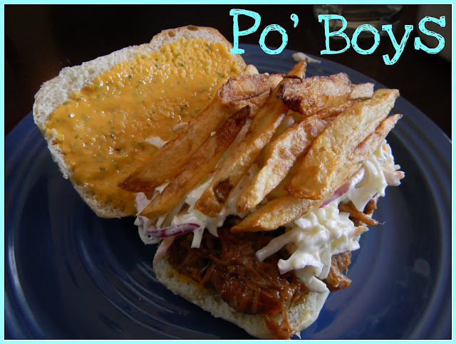 Pork and French Fry Po Boys