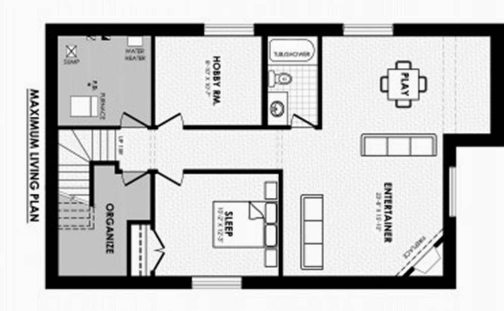 Denah Rumah Minimalis 2 Lantai ~ Inspirasi Desain Rumah