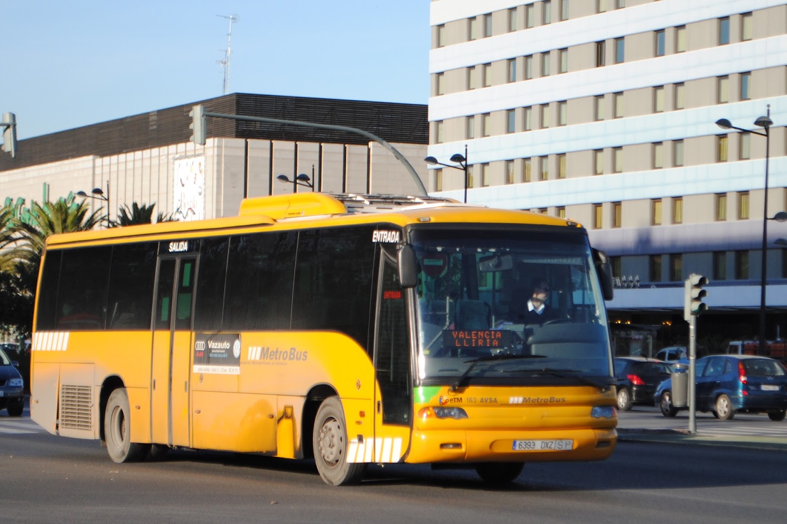 Autobuses de Valencia: Avsa 163. Línea MetroBús 145