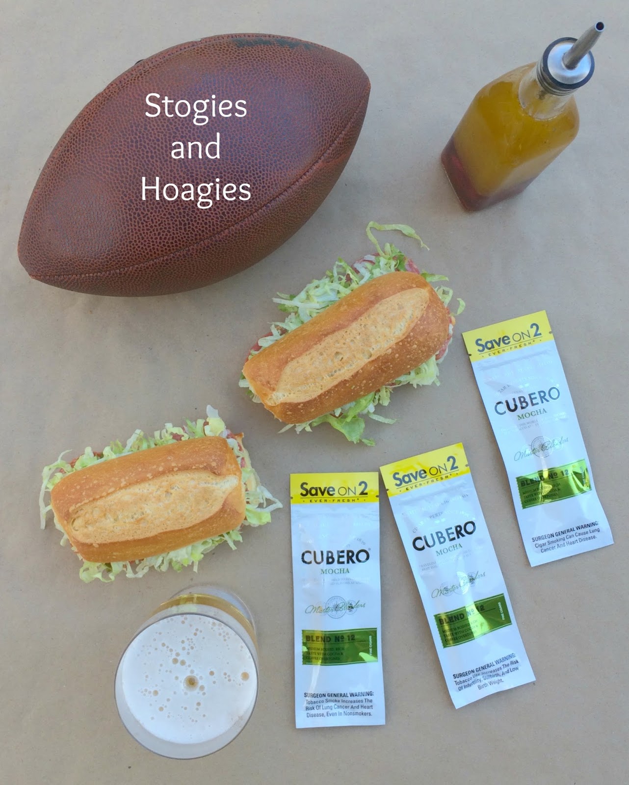 Jac o' lyn Murphy: Stogies and Hoagies - Fun Football Watch Party