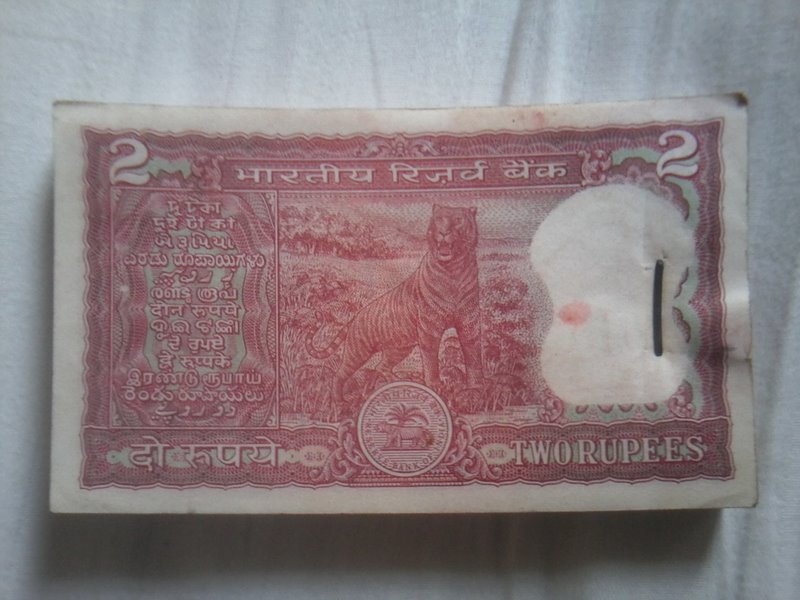 Indian Numismatics,Old Coins and Currencies Collection : 2 Rupee Tiger ...