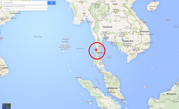 Isthmus Of Kra Canal