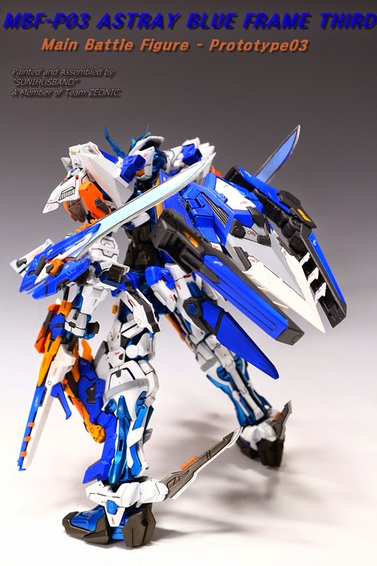 Custom Build: 1/100 Gundam Astray Blue Frame Third "Conversion"