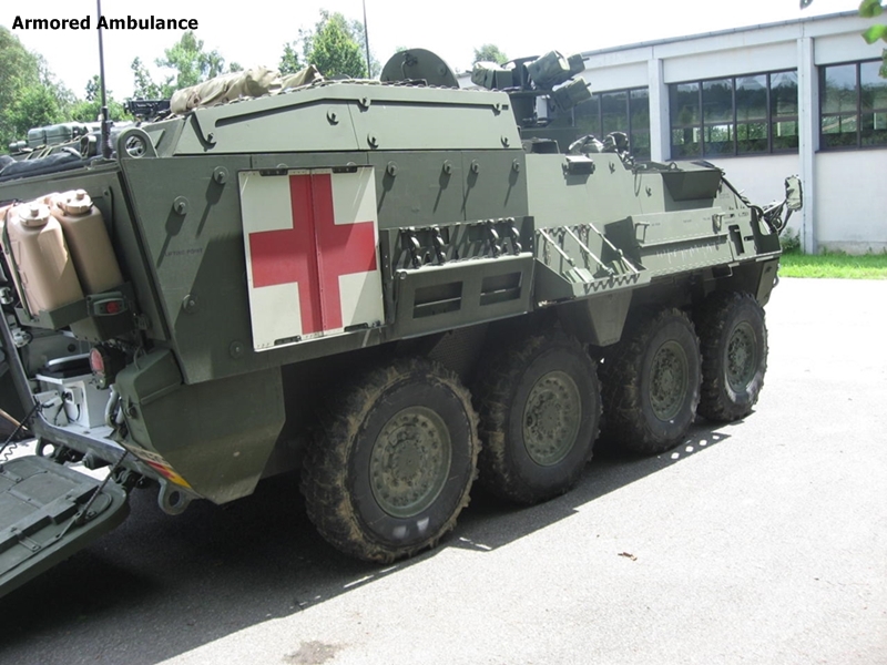 វិទ្យាសាស្រ្តយោធាកម្ពុជា: armored ambulance