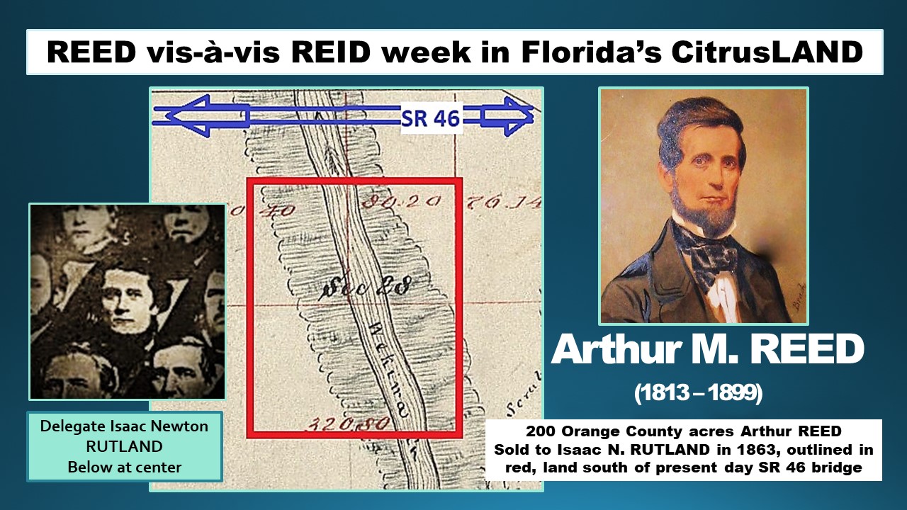 Forgotten FLORIDA Founders: Jacksonville's Arthur M. REED