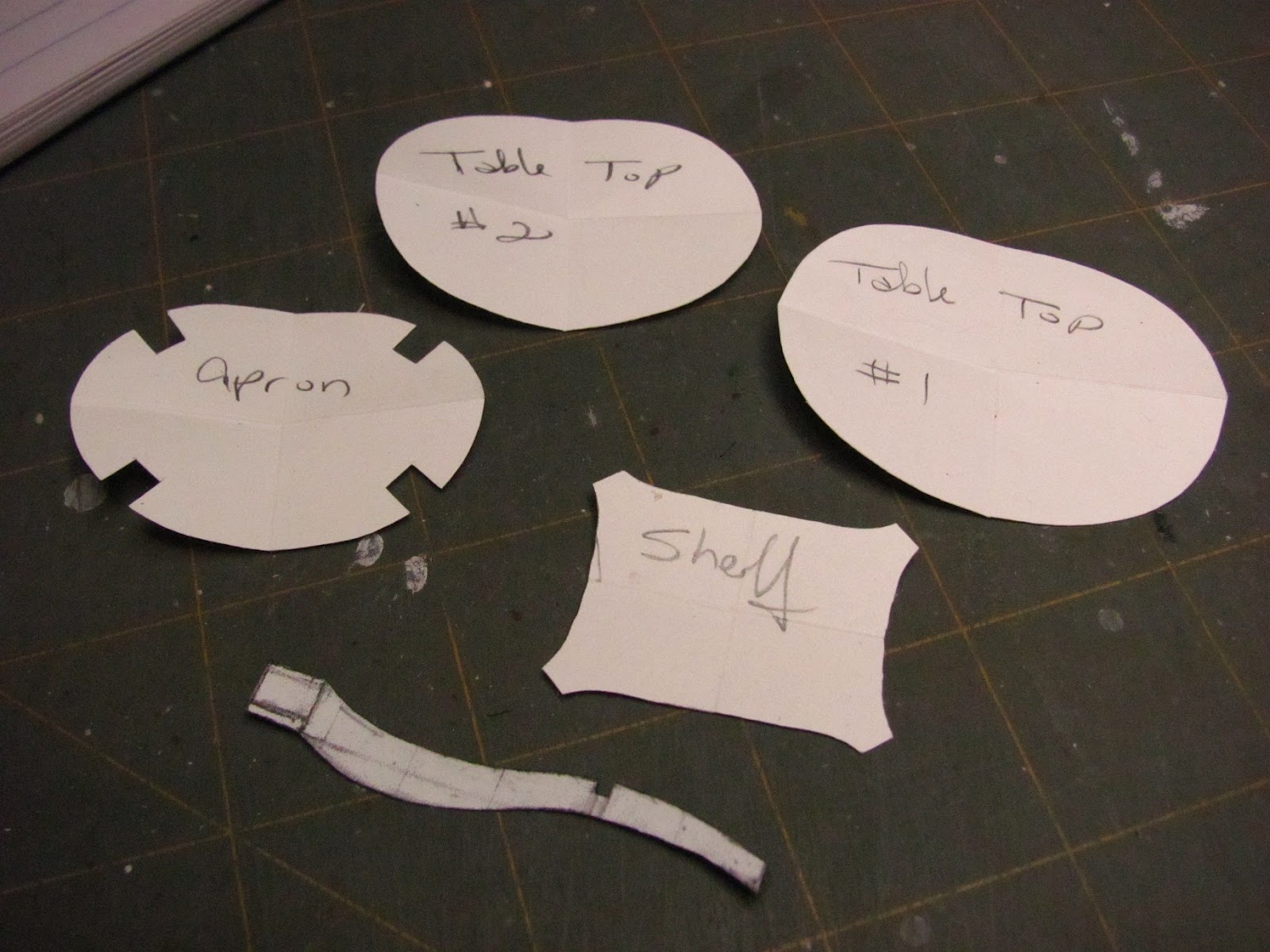 Dollhouse Miniature Furniture - Tutorials | 1 inch minis: OCCASIONAL ...