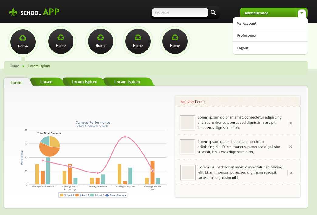 UI-DESK User Interface Design