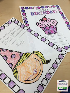 Hey Kiddo, It's Your Birthday! - Teaching in Stripes