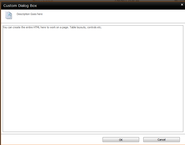 SharePoint Kings: Using the Dialog framework in SharePoint 2010 – Part 3