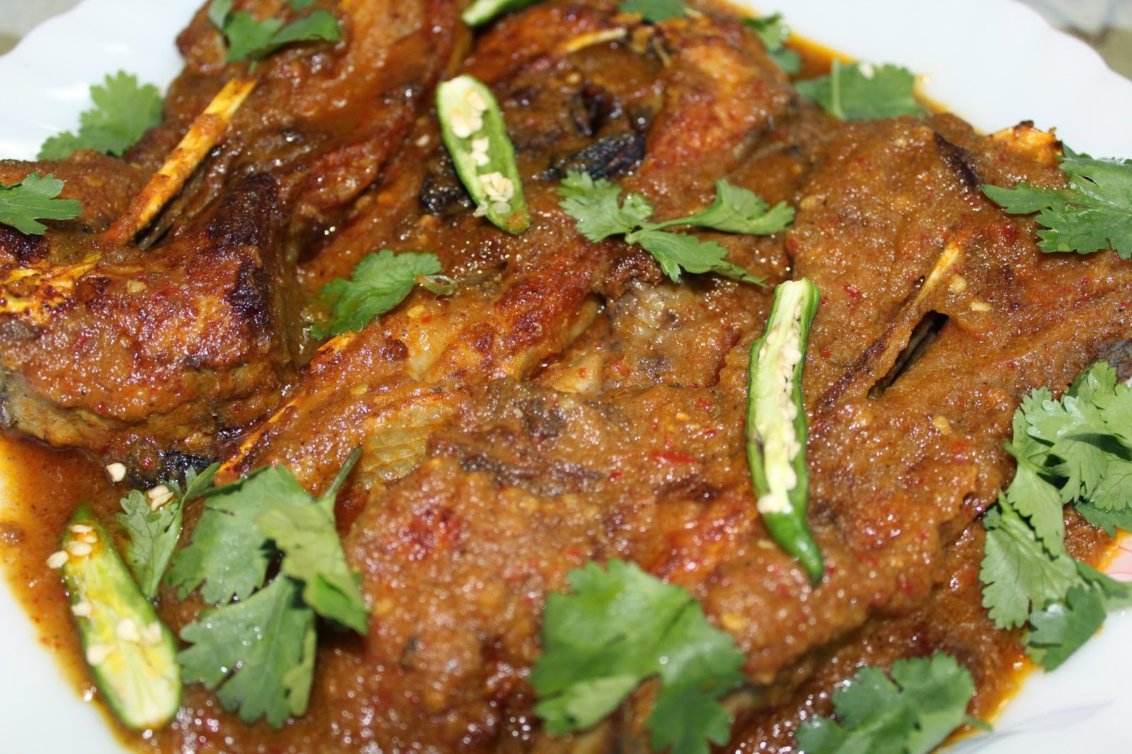 Flavors & Spices of India: Recipe Of Chital Macher Jhal (Spicy Curry Of ...
