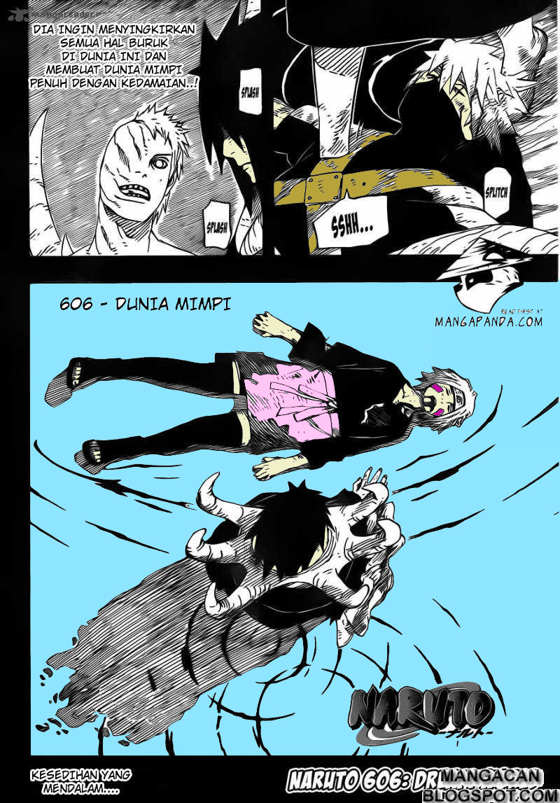 Komik Berwarna: Naruto Chapter 606 Berwarna
