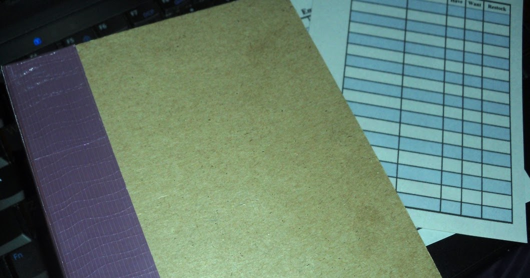 Clever Soiree: Friday Funbits - Inventory Binder