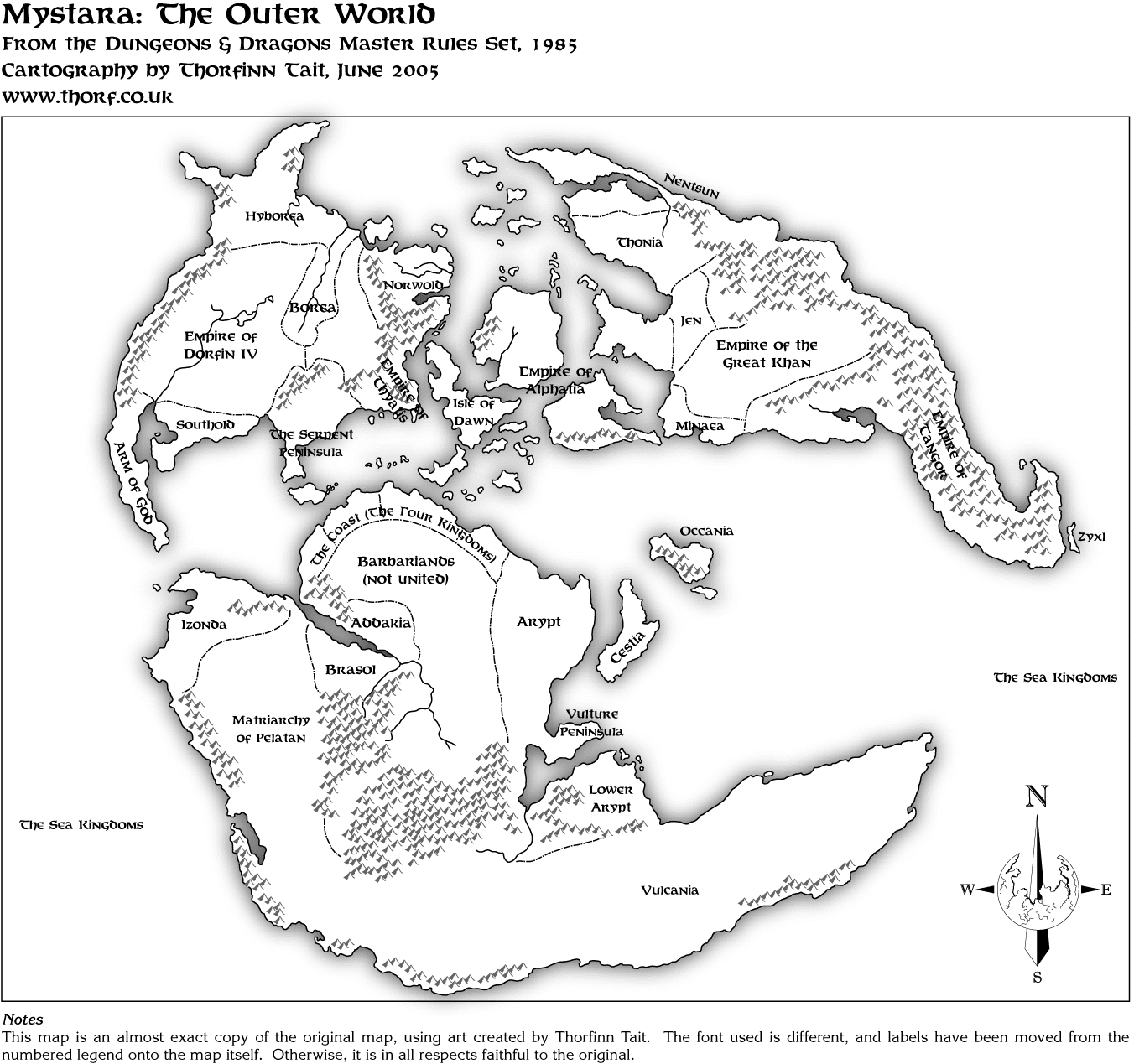 Anniceris: Exégèses de Greyhawk (2) : Lynn et l'Ouest d'Oerik