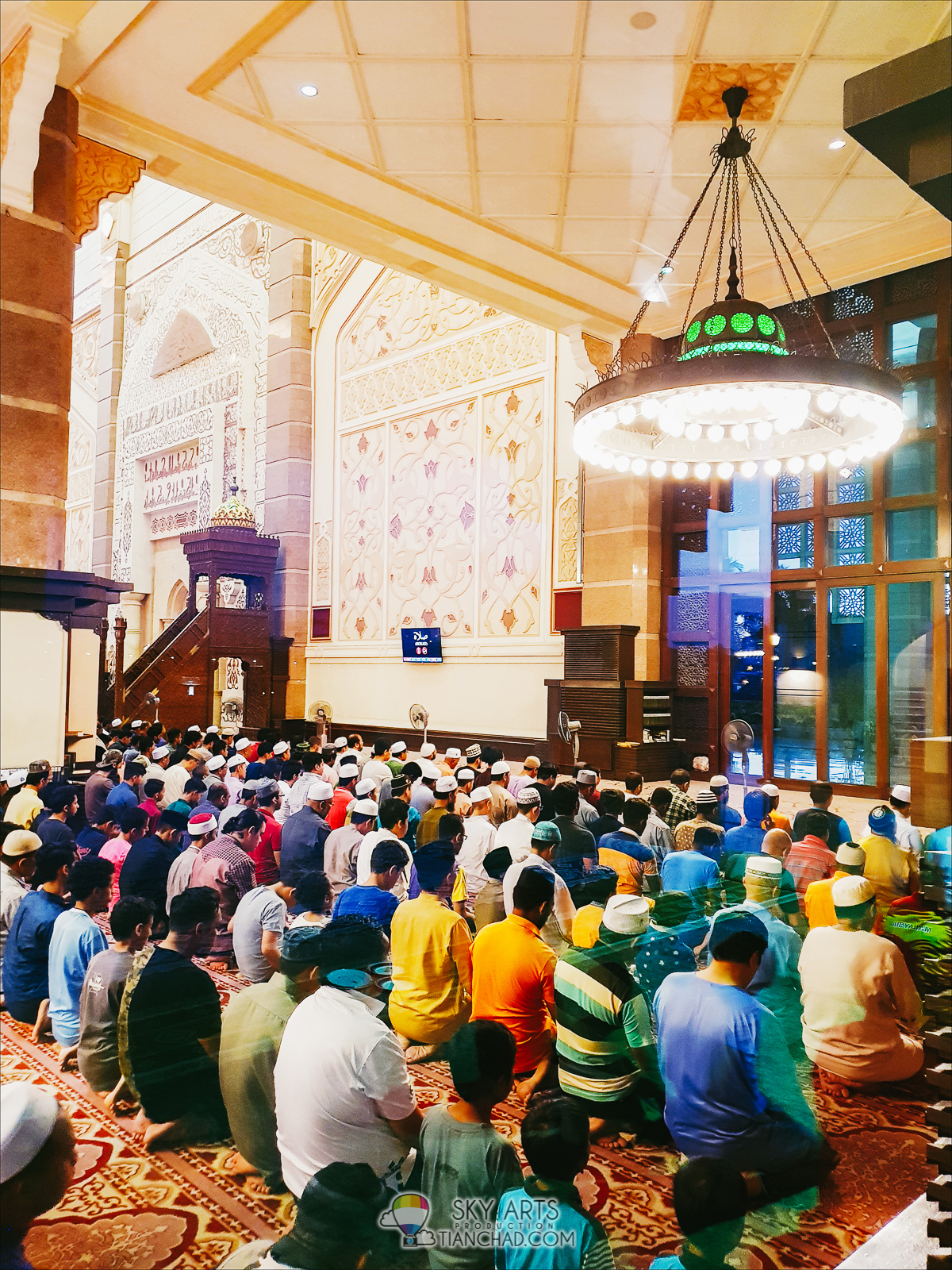 My First Iftar in Putra Mosque during Ramadhan