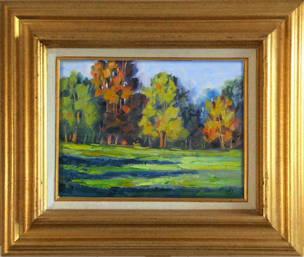 TOM BROWN FINE ART: $100 PRE-HOLIDAY SALE, 12x16 ORIGINAL PLEIN AIR by ...