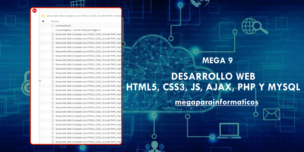Mega 9: Desarrollo Web Completo con HTML5, CSS3, JS AJAX PHP y MySQL ...