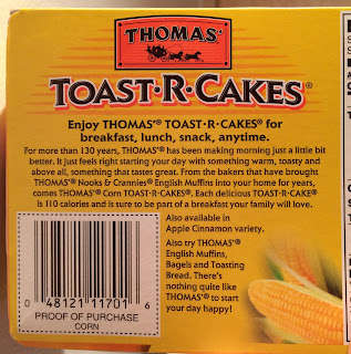 Thomas' Corn Toast-R-Cakes / トーマスのコーン トースター ケーキ ~ I'm Made of Sugar ...