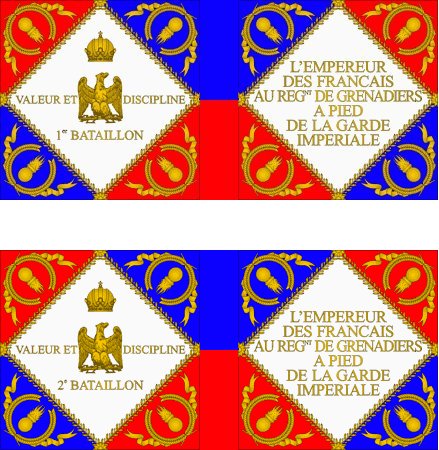 Prometheus in Aspic: Homebrewed Flags - Old Guard Grenadiers 1804-11