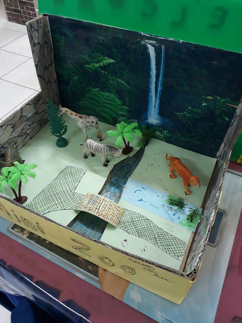 Ruang Coretan Cik Ila Kidal: Projek Tadika PRA Sekolah : Mini Zoo