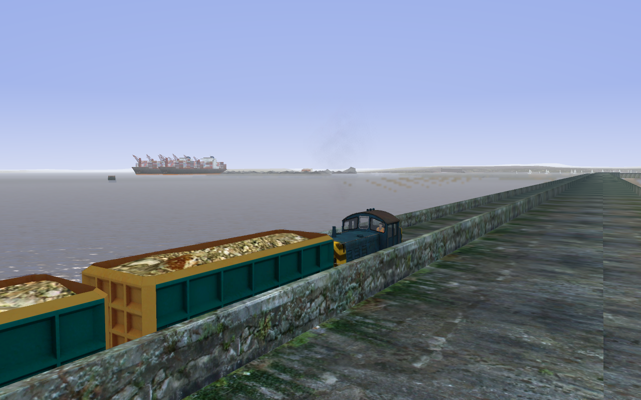 Shed 84C - A celebration of all things Railworks: Holyhead Breakwater ...