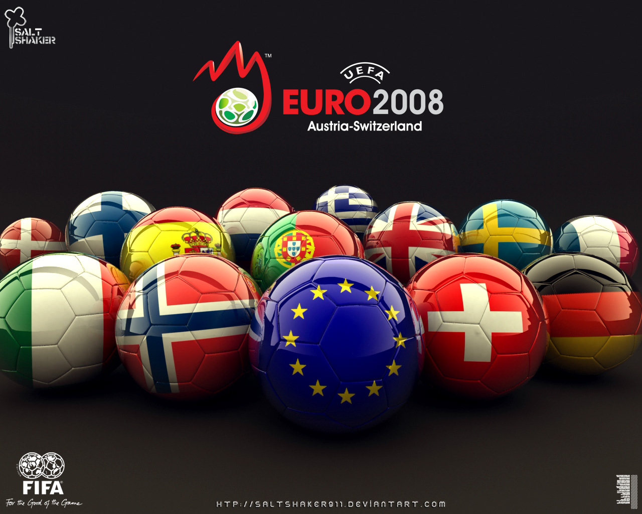 History of All Logos: All Euro 2008 Logos