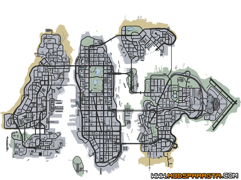 GTA IV - Mapa Estilo GTA V (Map V Style) | TESTE
