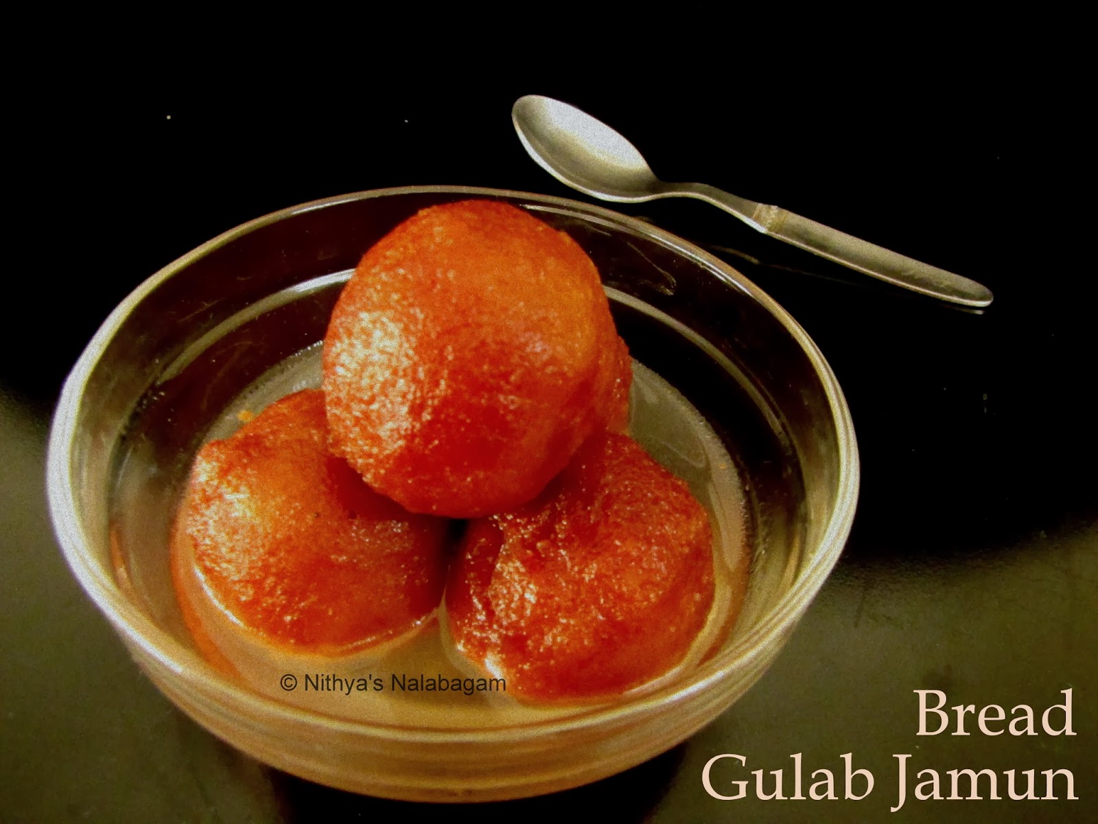 Bread Gulab Jamun | Quick Diwali Sweet |Nithya's Nalabagam