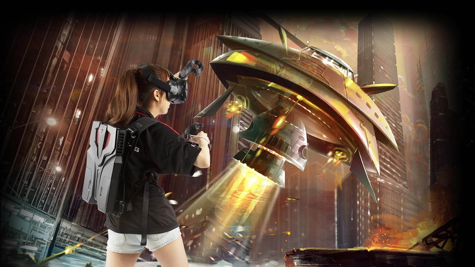 MSI VR One é um PC "mochila" VR inusitado e poderoso - GameBlast