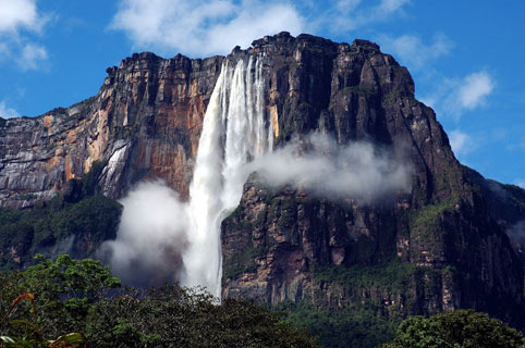 Rotas de Viagem: Angel Falls - Conhecido por Salto Ángel são as maiores ...