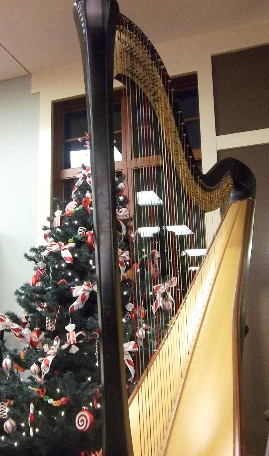 The Classic Harpist: South Bend Harpist ~ Christmas Music at German ...