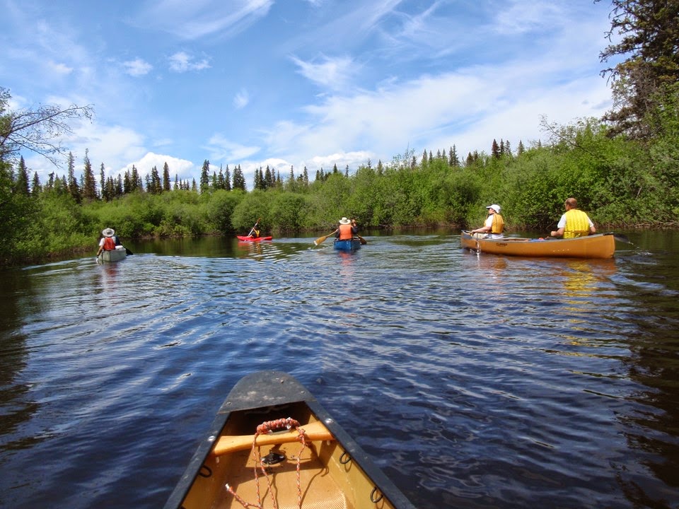 Life in a little log cabin: Canoeing Tsilcho Creek & Pinchi Lake