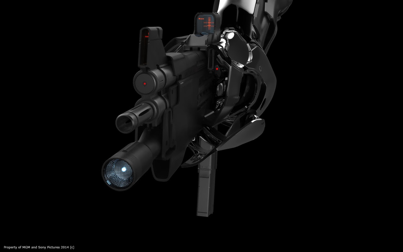 Awesome ROBOCOP 2014 Armor and Weapons Concept Art by Vitaly Bulgarov ...